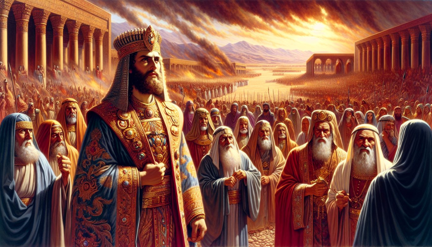 Rehoboam's Pride Divides the Kingdom | BiblesStories